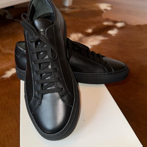 Common Projects | Shoes | Women By Common Projects Original Low Achilles Black Eur Size 37 Us7 ...